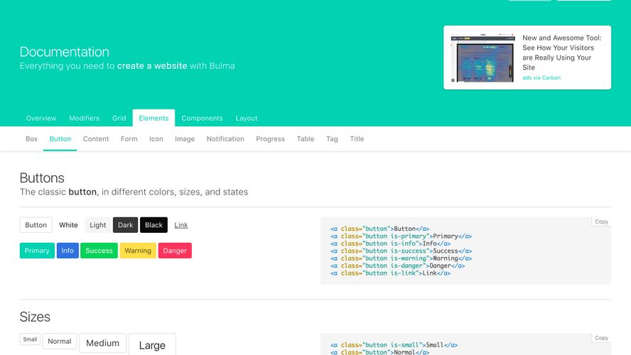 Bulma: A modern CSS framework based on Flexbox | AlternativeTo