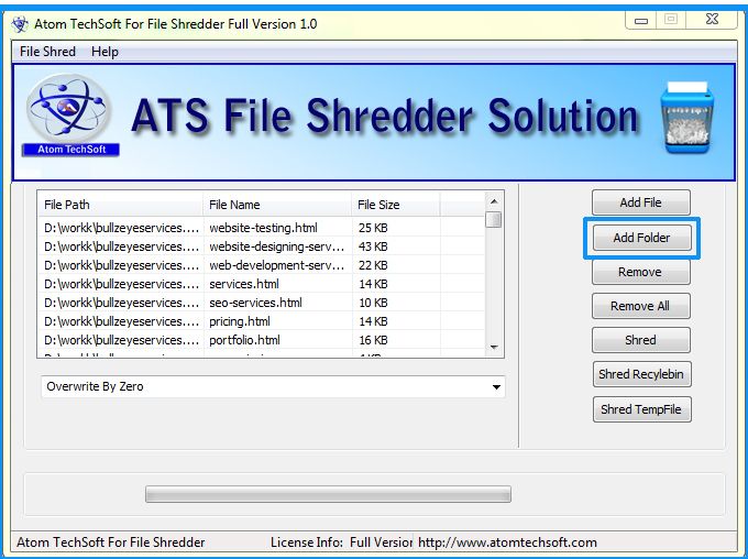 Atom TechSoft File Shredder Alternatives: 25+ File Shredders and ...
