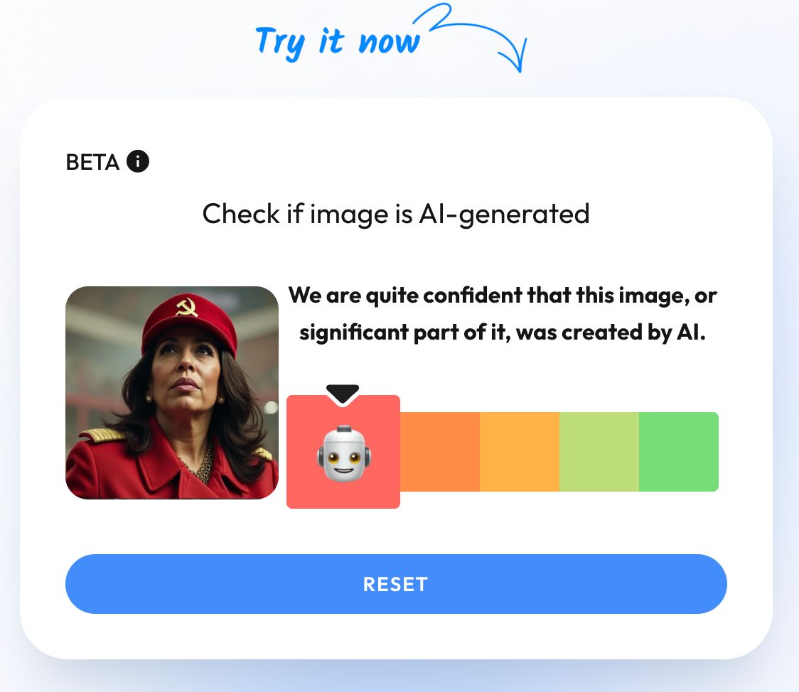 WasItAI: Check if an image is AI-generated | AlternativeTo