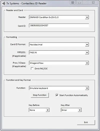 Tx Systems Contactless ID Reader Alternatives and Similar Software ...