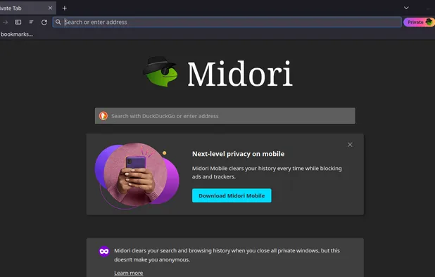 Midori: Lightweight, fast, and free web browser. | AlternativeTo