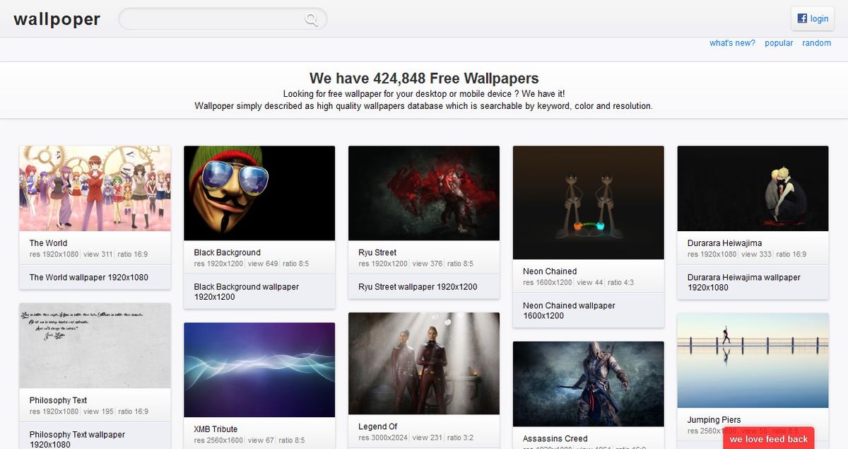 Wallpoper Alternatives: Top 10 Image Search Engines and similar ...