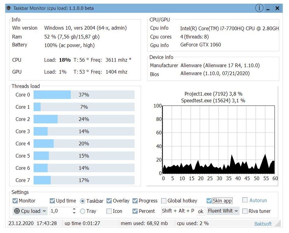 Taskbar Monitor Alternatives: Top 10 System Information Utilities and ...