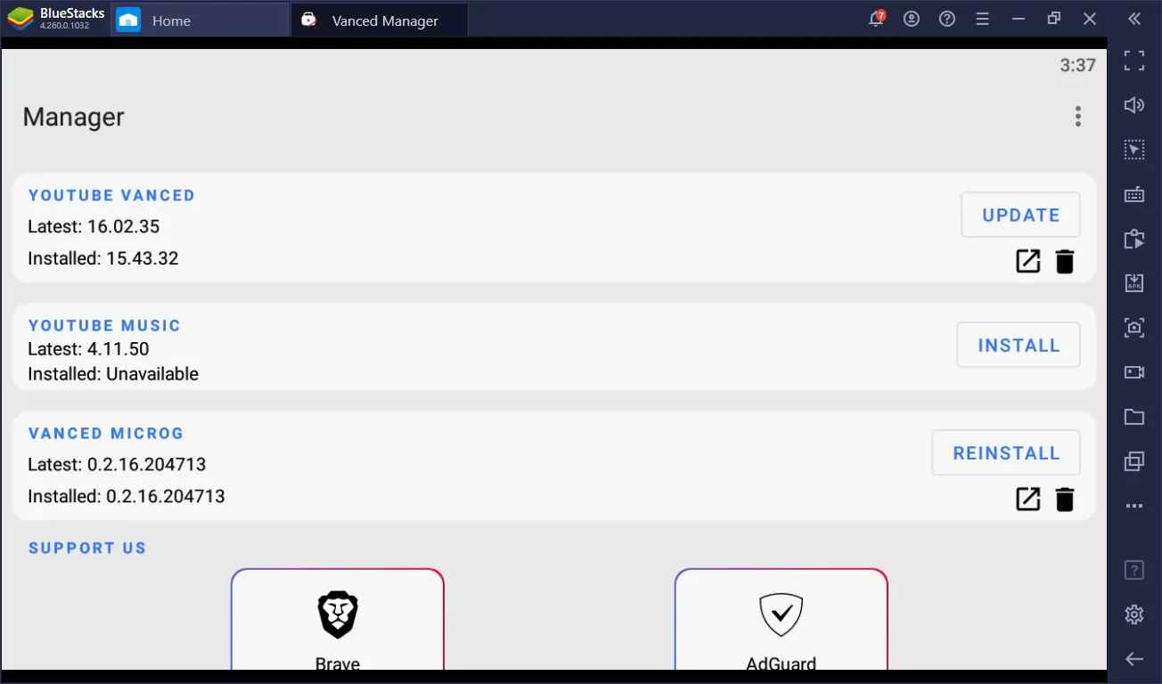 Vanced Manager Alternatives and Similar Apps | AlternativeTo