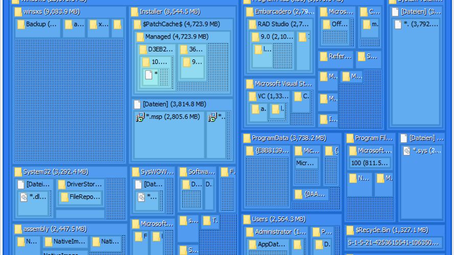 TreeSize: The powerful disk space management software | AlternativeTo