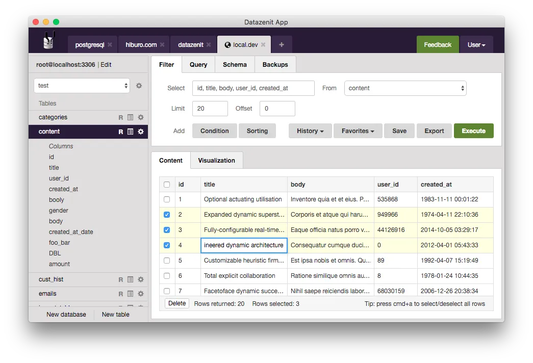 Datazenit Alternatives: 25+ Database Management Tools & Similar Apps | AlternativeTo