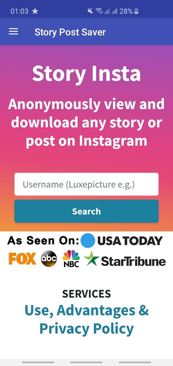 Story Insta Alternatives and Similar Sites / Apps | AlternativeTo