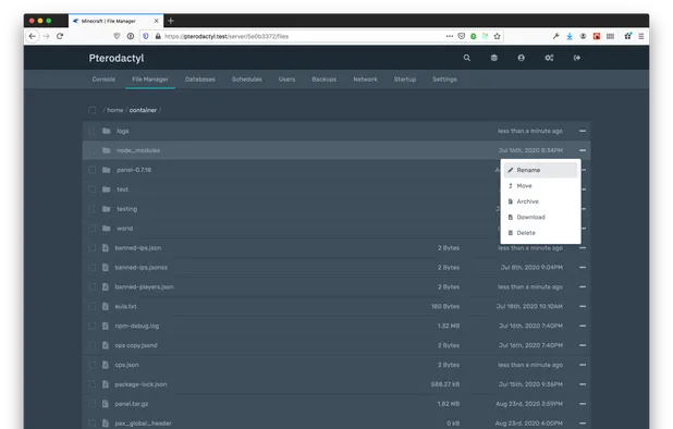 Pterodactyl: The free game server management panel designed by users, for users. | AlternativeTo