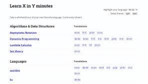 Learn X in Y minutes Alternatives: Top 2 Online Education Services ...