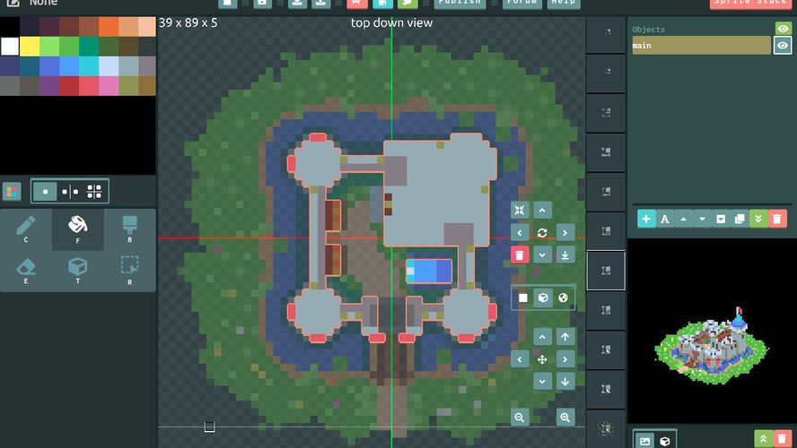 SpriteStack: 3D pixelart editor based on sprite stacking technique ...