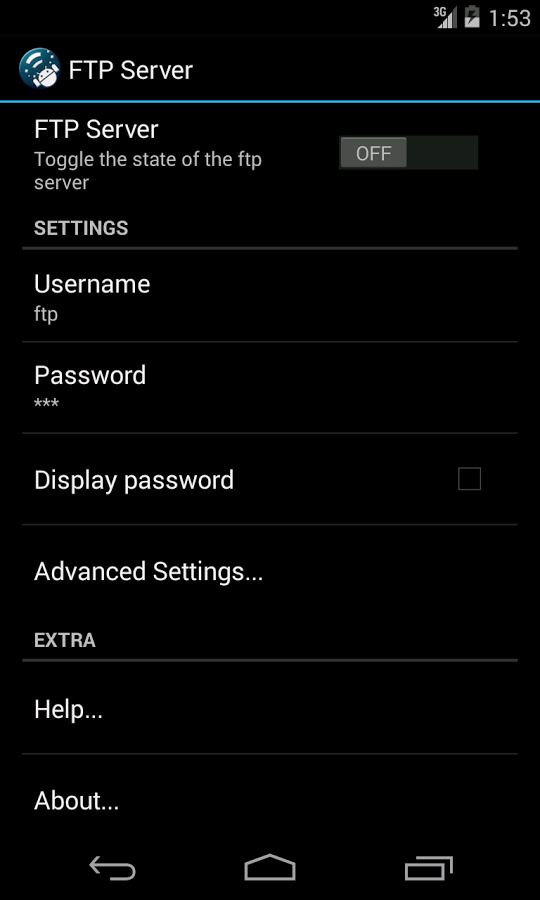 SwiFTP: Open-source FTP server that allows you to connect to your phone ...