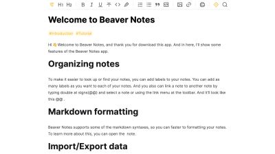 Beaver Notes: Reviews, Features, Pricing & Download | AlternativeTo