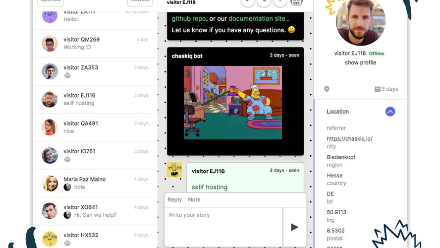 Chaskiq: 100% open source conversational marketing platform build as an alternative for ...