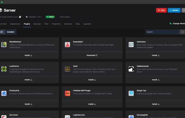Minefort: Free and premium Minecraft hosting with web console and plugins | AlternativeTo