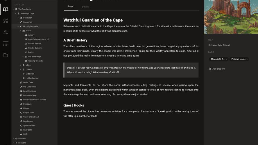 LegendKeeper: Makes it easy to build immersive worlds for stories and ...