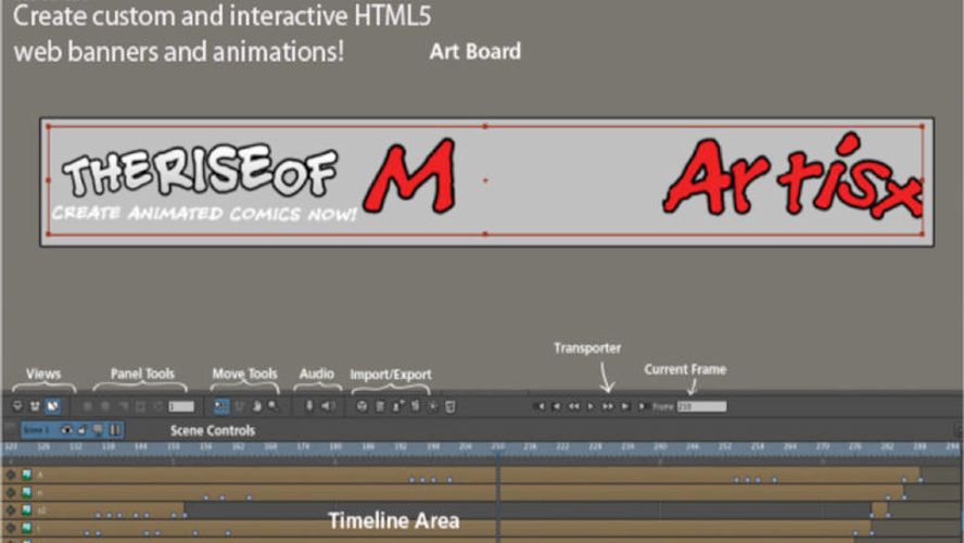 MotionArtist: Make motion comics with this visual, comic design ...