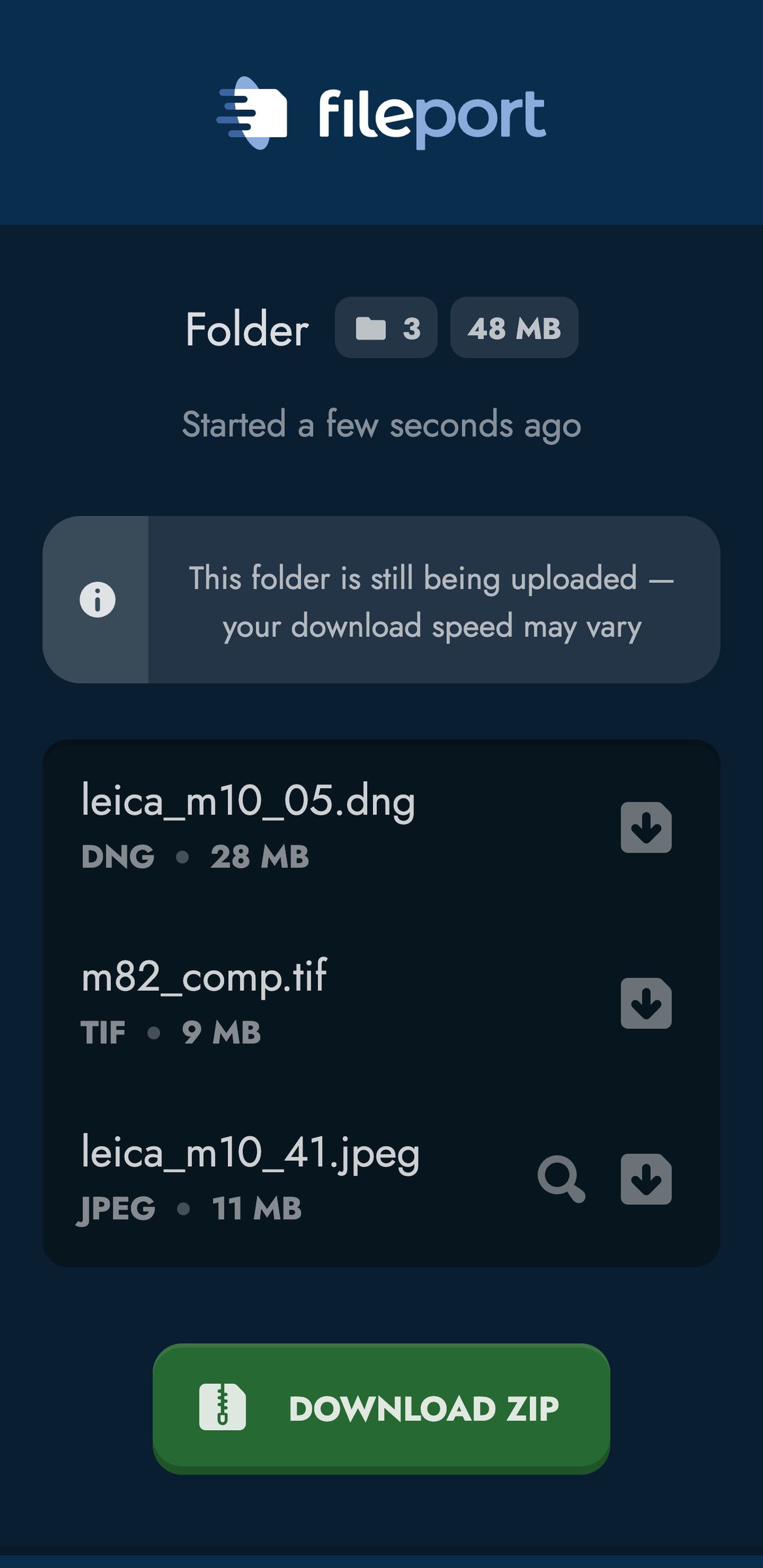 Fileport: The fastest and most secure way to send files over the ...