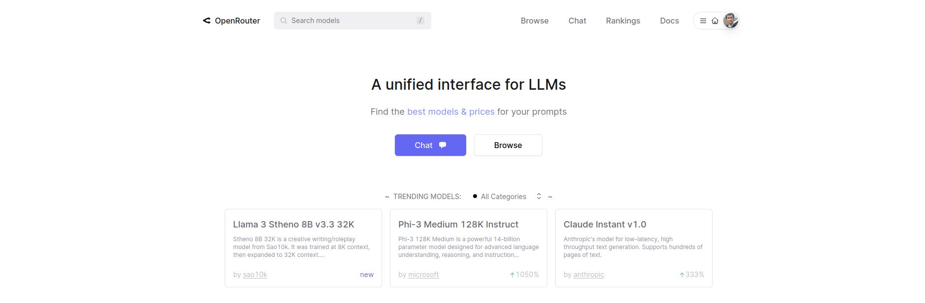 OpenRouter Alternatives: Top 8 Large Language Model (LLM) Tools & Similar Apps | AlternativeTo