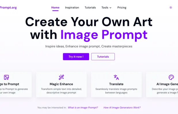 Image To Prompt Tool Alternatives: Top 4 AI Image Generators & Similar ...