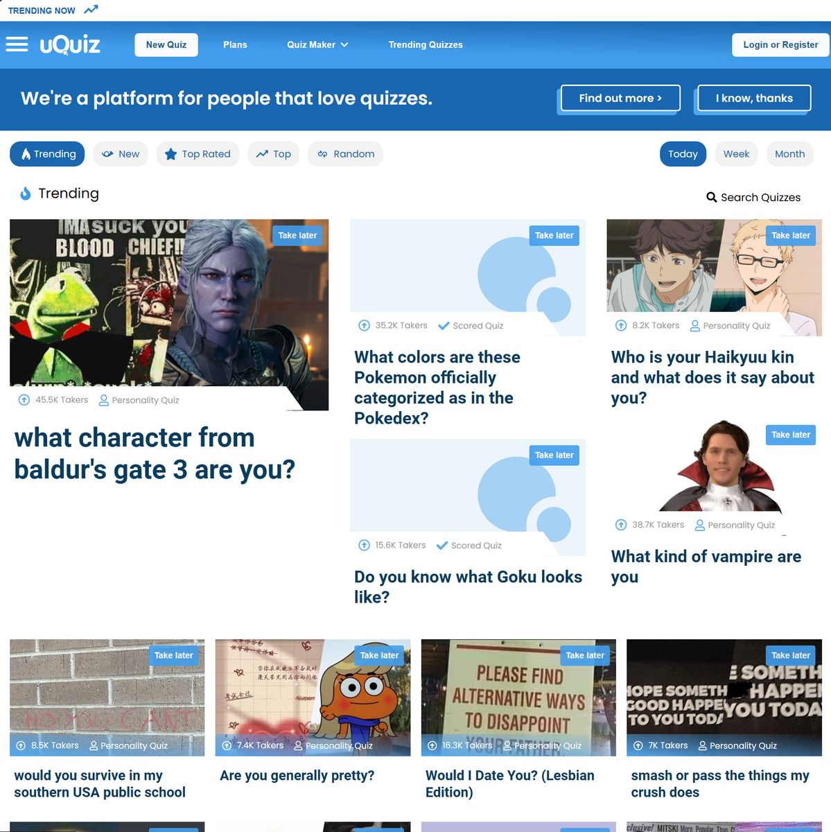 uQuiz Alternatives: Top 5 Quiz Games & Quiz Makers | AlternativeTo