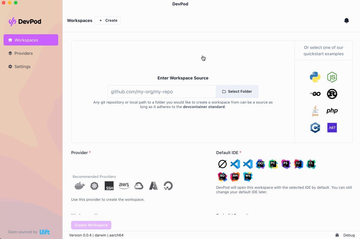 DevPod: Reviews, Features, Pricing & Download | AlternativeTo