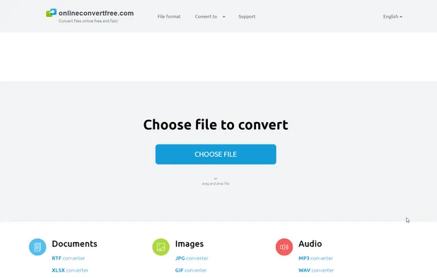 onlineconvertfree.com: Convert files of various formats in the cloud ...