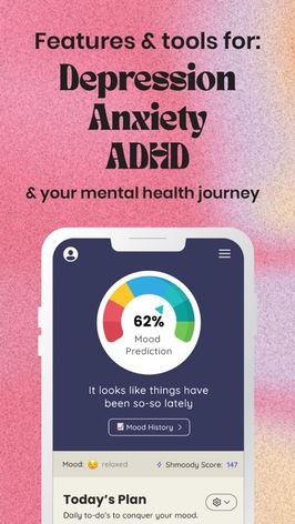 Shmoody: Mood & Habit Tracker: Self-care app that provides actionable ...