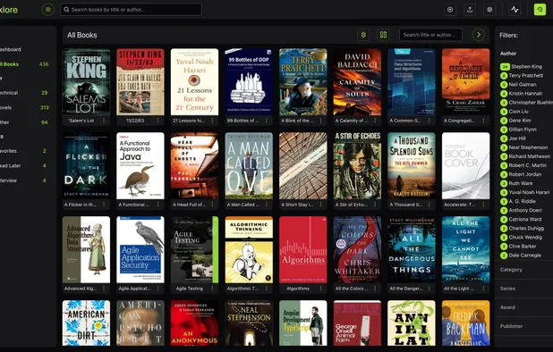 BookLore: Self-hosted reader for PDFs and ePubs with metadata and tracking | AlternativeTo