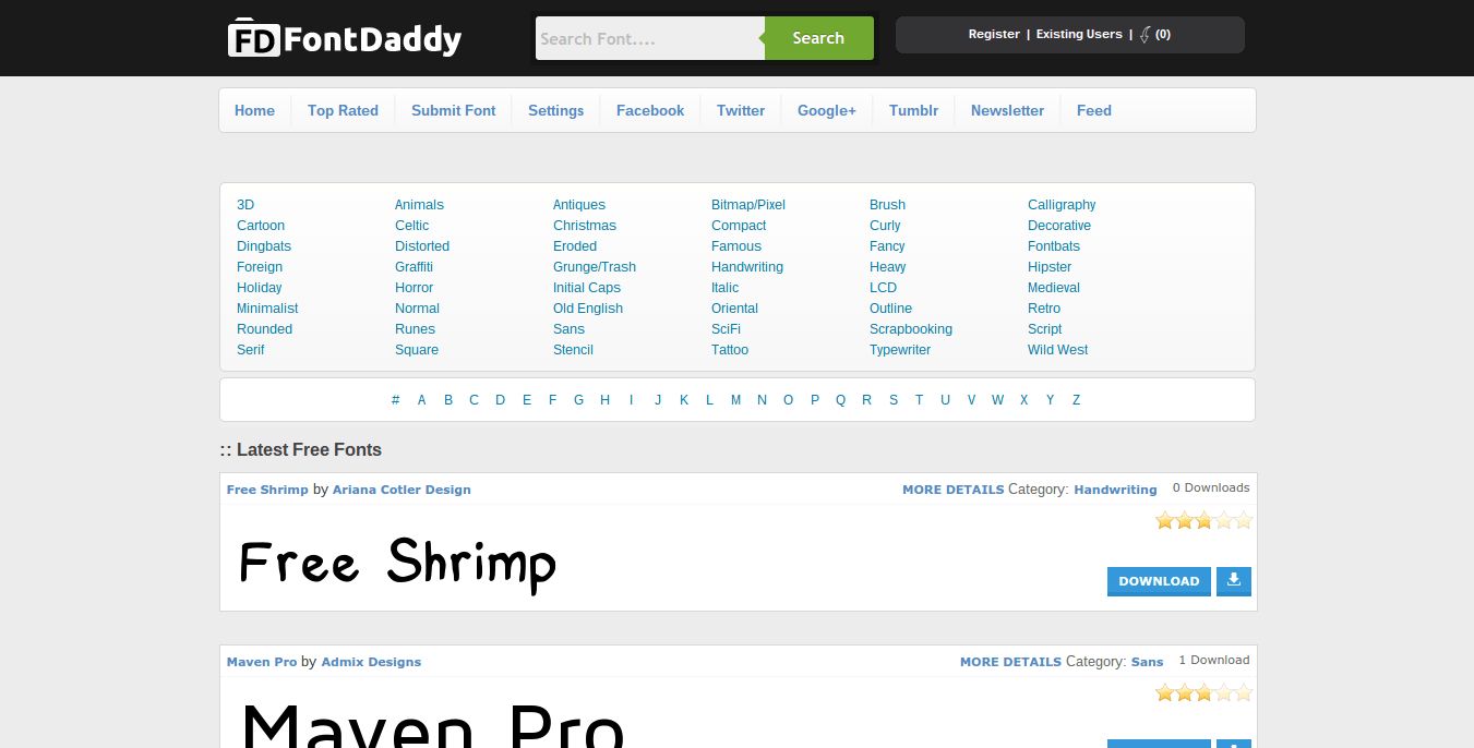 FontDaddy Alternatives: Top 12 Font Hosting Services | AlternativeTo