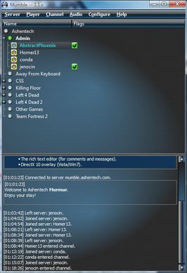 Mumble: Open source, low-latency, high quality voice chat software ...