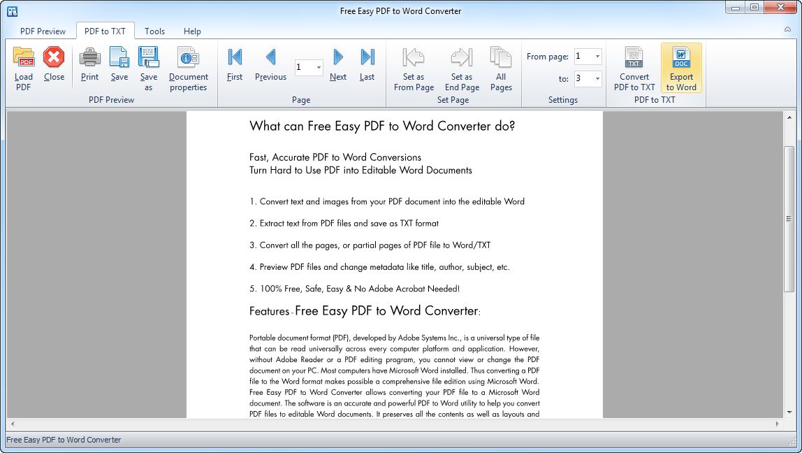 Free Easy PDF to Word Converter Alternatives and Similar Software ...