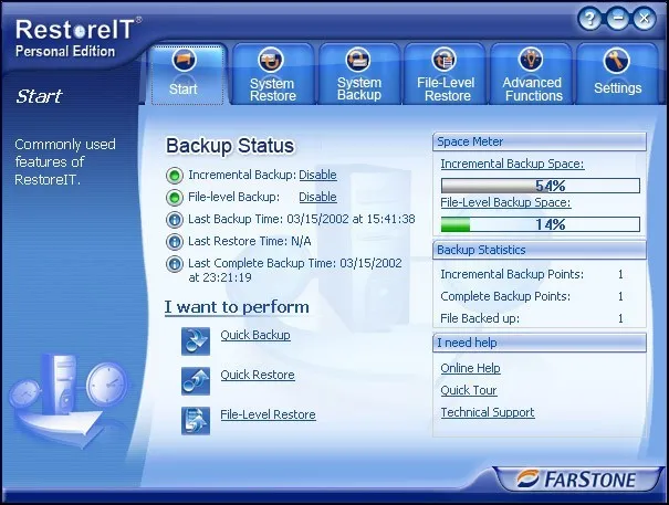 FarStone RestoreIT Alternatives - Explore Similar Software | AlternativeTo