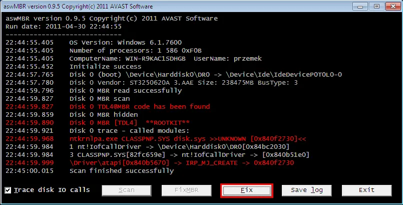 aswMBR: The rootkit scanner that scans for | AlternativeTo