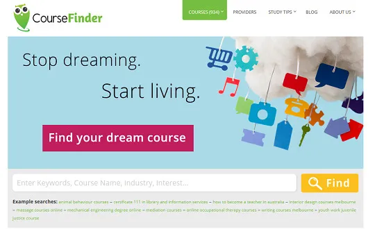 CourseFinder: Helps you find the course that’s right for you ...