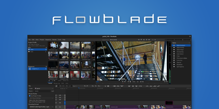 Flowblade: Multitrack non-linear video editor for Linux released under ...