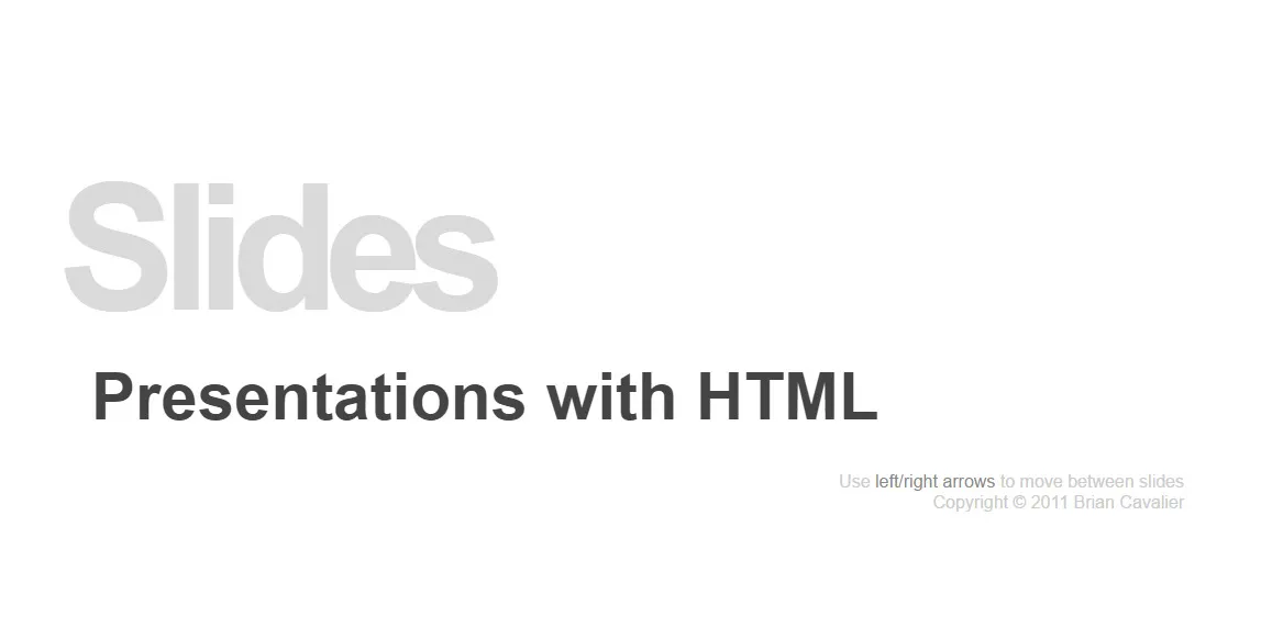 Slides Presentation Framework Alternatives and Similar Software ...
