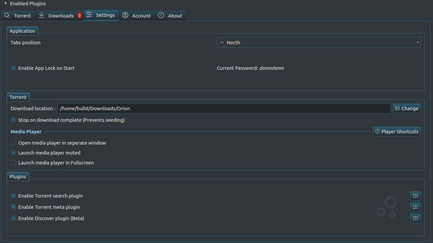 Orion - BitTorrent Client and Streamer: Orion is a powerful ...