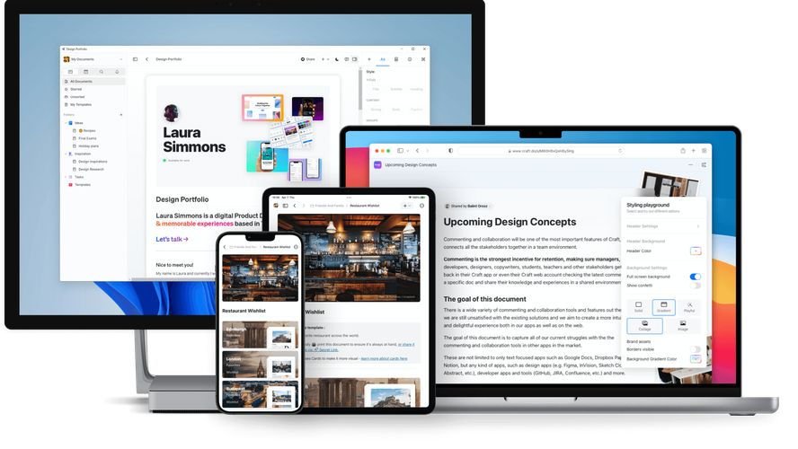 Craft - Docs and Notes Editor: Craft is a tool for creating beautiful ...