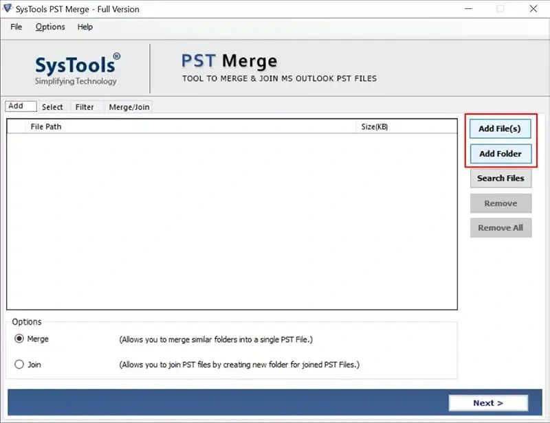 SysTools PST Merge Alternatives and Similar Software | AlternativeTo