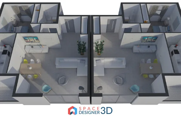 Space Designer 3D: Online software that allows you to create 2D plans ...