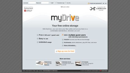 myDrive: Free WebDAV online storage | AlternativeTo