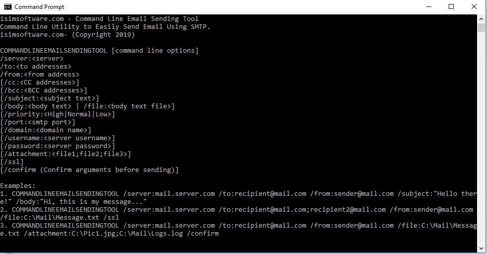 isimSoftware Command Line Email Sending Tool Alternatives and Similar ...