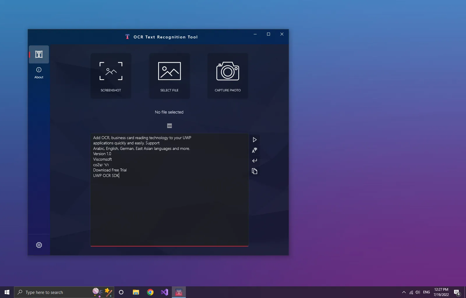 OCR Text Recognition Tool: Provides accurate and fast text detection ...