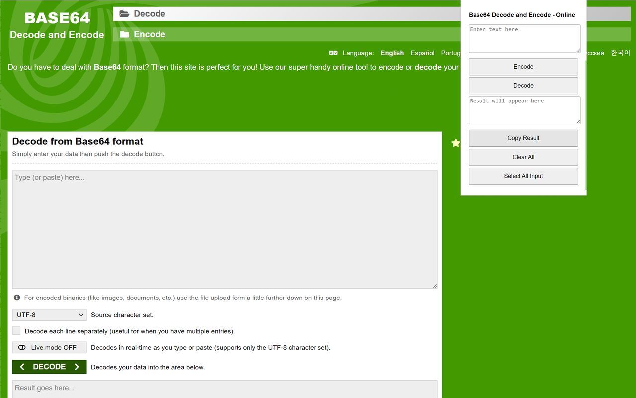 Base64 Chrome Extension Alternatives and Similar Extensions & Add-Ons | AlternativeTo