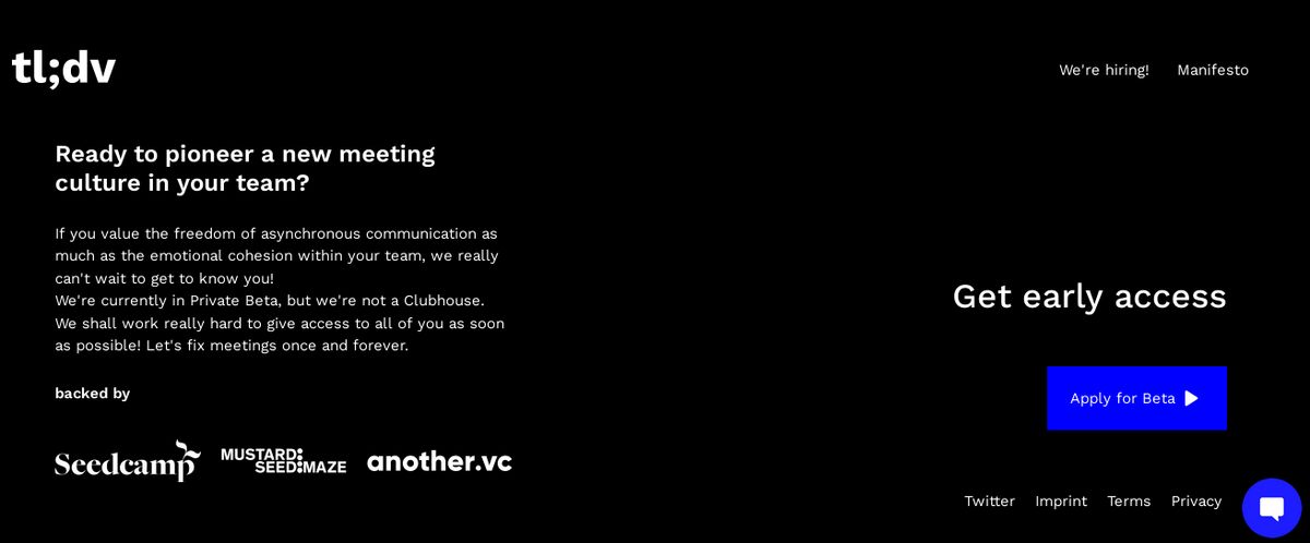 tl;dv Alternatives: 25+ Web Conferencing Tools and similar apps | AlternativeTo