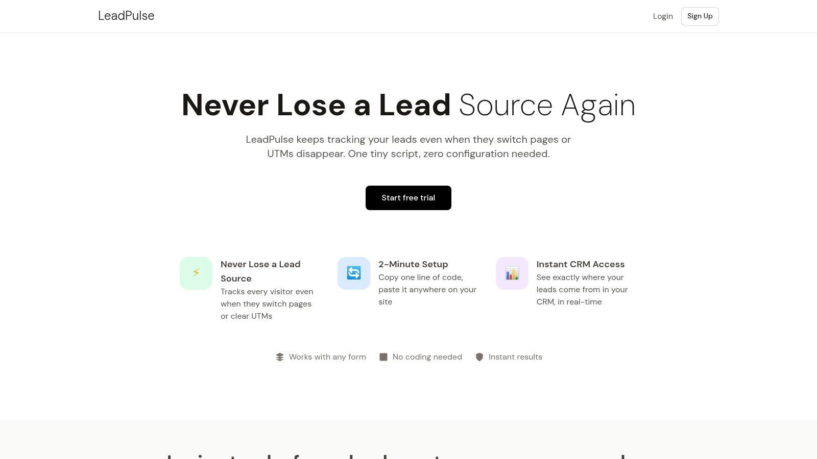 LeadPulse: Track exactly where your leads come from — even if UTM parameters are missing ...