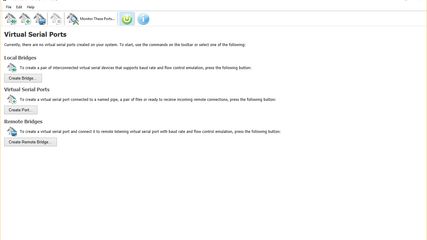 Free Virtual Serial Ports: Windows user-mode application, which allows ...