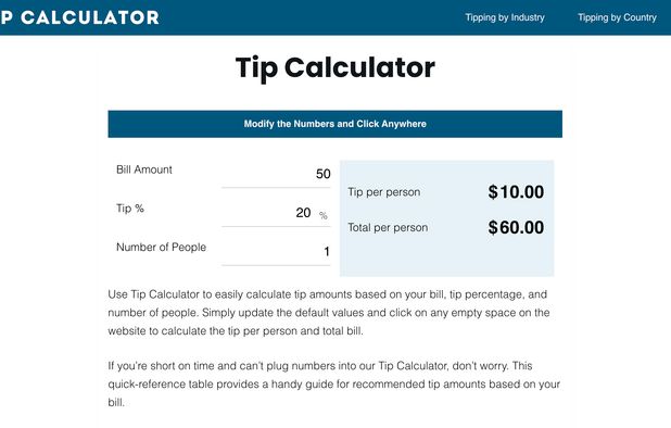 Quick Tip Calculator Alternatives and Similar Apps | AlternativeTo