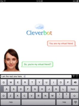 Cleverbot: Interactive AI companion primed to chat, learn, and correct ...