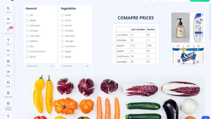 Widget-Board: Widget Board is a productivity tool that lets you create ...